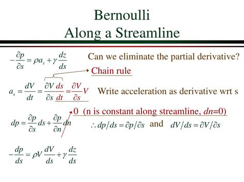 Ppt Elementary Fluid Dynamics The Bernoulli Equation Powerpoint Presentation Id 222393