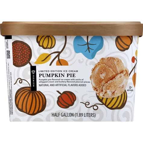 Publix Premium Ice Cream Pumpkin Pie 05 Gal Instacart