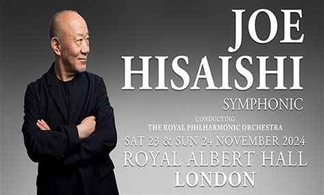 Joe Hisaishi Tickets London 23 November 2024