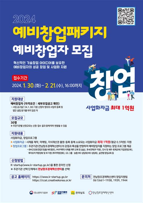 2024년 예비초기창업패키지 참여자 모집 전라남도 순천시 웰로