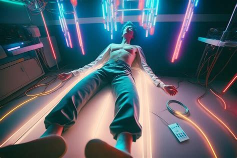 Premium Photo Human Medical Research In The Future Neural Network Ai