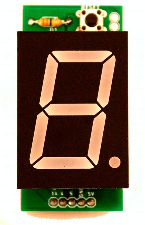 12″ Common Anode Seven Segment Display Driver Buildcircuits