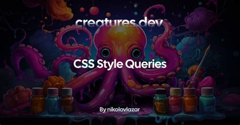 Css Style Queries Tutorial Rcss