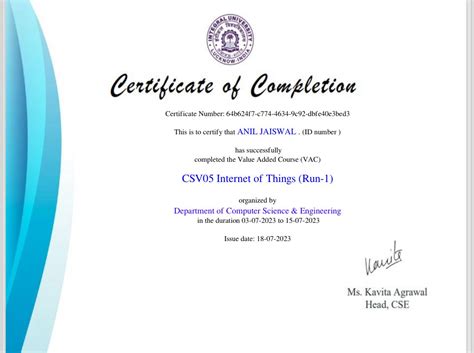 Anil Jaiswal On Linkedin 👏🏻hello Everyone🙏 I Have Completed The Value Added Course Vac