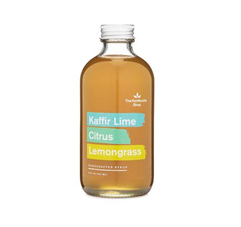 Lemongrass Syrup The Kombucha Shop