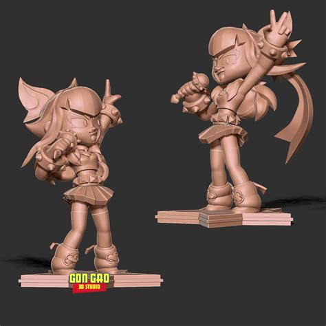 Melody Brawl Stars 3d Model By Sinh Nguyen