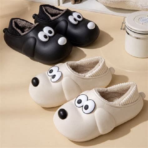 방수 강아지 Eva 털신 겨울 털슬리퍼 털실내화 방한화 에이블리