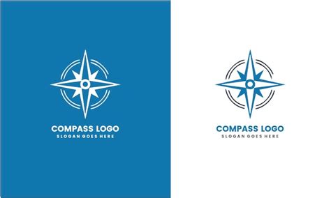 Premium Vector Simple And Clean Letter C Compass Logo Design Template