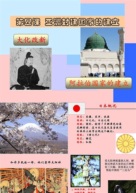 《亚洲封建国家的建立》亚洲和欧洲的封建社会ppt课件卡卡办公