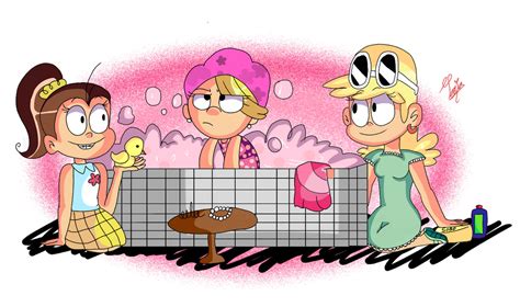 Rq The Loud House Bath Time By T Whiskers On Deviantart