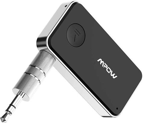 Mpow Bluetooth 5 0 Receiver 3 5mm Aux Bluetooth Audio Adapter With 3d Surround Stereo Mode Artofit