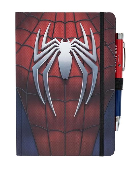 Spider Man A5 Premium Notebook Pen Stationery Grupo Erik Marvel