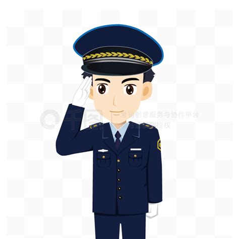 男警察免抠元素 男警察卡通可爱形象ip设计矢量图 素材免费下载 567像素 Eps格式 编号70764671 千图网