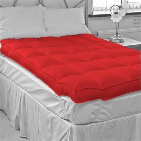 Red Cotton Mattress Topper Thickness 600 Gsm At Rs 1050 In Jaipur