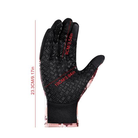 Зимни топли със сензорен екран ръкавици за бягане колоездене за мъже жени за B Forest Унисекс