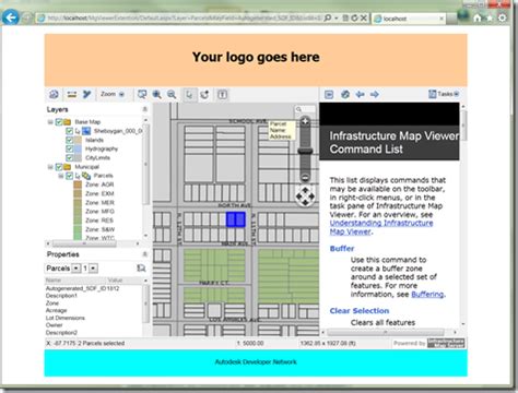 Intelligent Landing Page For Aims Mapguide Ajax Viewer Infrastructure Modeling Devblog