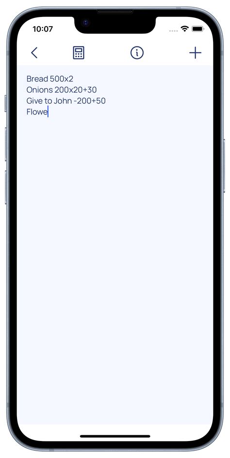 NumberTabs Calculator With Notes