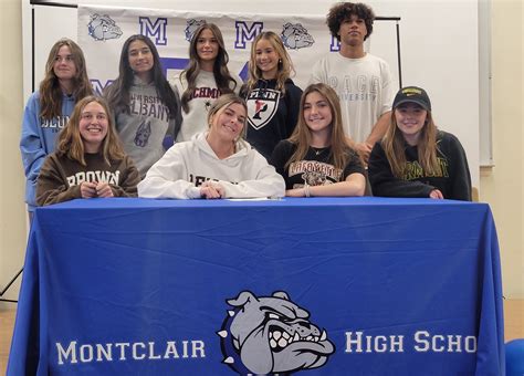 Montclair High School College Signings Mounties Shine Across Sports Montclair Local