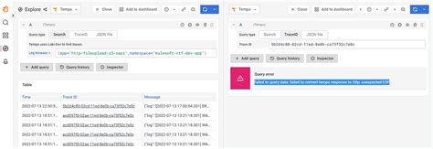 Tempo Distributed Not Showing Tracing In Grafana Grafana Tempo Grafana Labs Community Forums