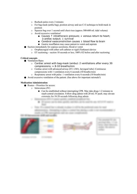 Solution Acls Review Handout Revised Critical Care Deadly Algorithms