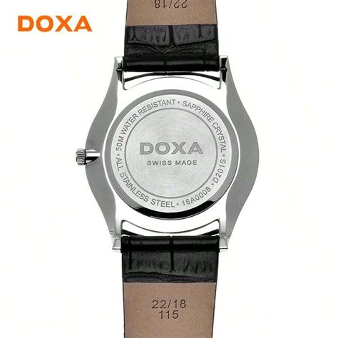 doxa men s swiss original imported watch business simple waterproof