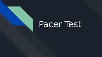 Pacer Test Lesson By Physical Education PowerPoint Lessons TPT