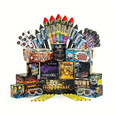 12 O Clock Bash New Years Eve Consumer Display Pack By Epic Fireworks