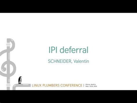 Free Video Ipi Deferral Understanding Inter Processor Interrupts In