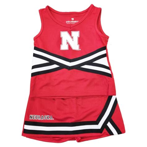 Lawlors Custom Sportswear Nebraska Colosseum® Girls Carousel 2 Piece Cheer Set