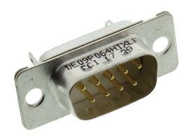 De09p064htxlf Amphenol Communications Solutions D Sub 连接器 Db9 标准 E络盟中国