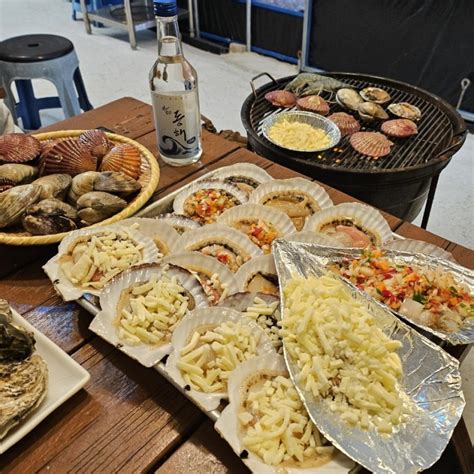 강릉 강문해변 조개공장 세인트존스 호텔 근처 조개구이 맛집 네이버 블로그