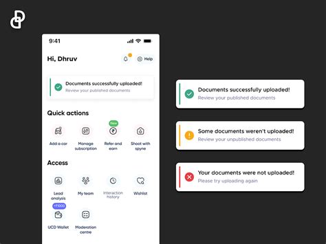 Alerts Ui By Dhruv On Dribbble