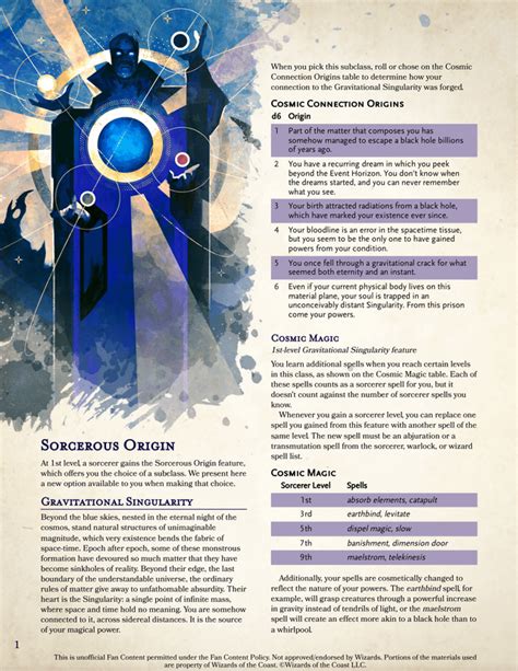 Gravitational Singularity Sorcerous Origin With A Black Hole As The