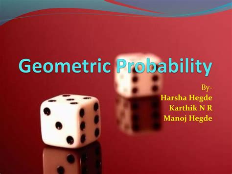 Geometric Probablity PPT