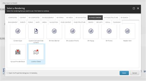 Location Detail Map Component