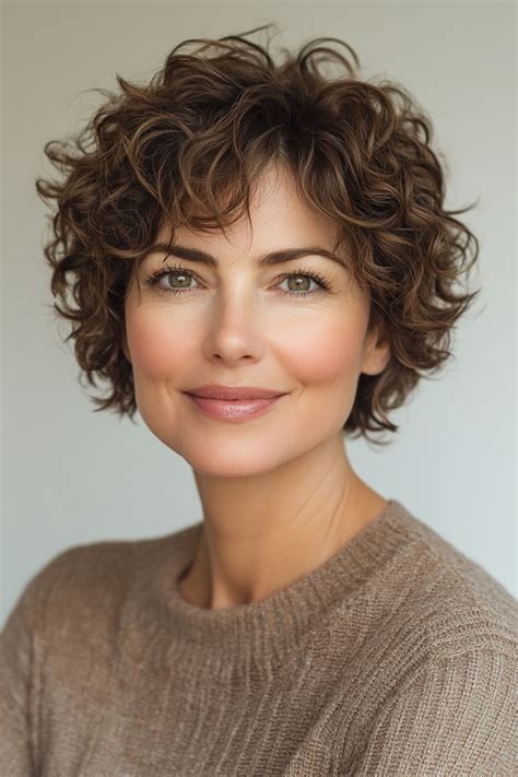 Short Haircuts For Curly Hair Stylish And Low Maintenance Styles