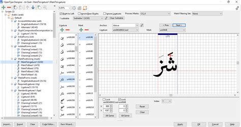 Arabic Mark And Ligatures Fontcreator Support High Logic Forum