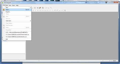 Open VCE Files VCE Player