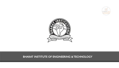Bharat Institute Of Engineering And Technology Biet Invites Application