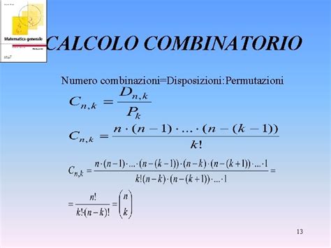 Calcolo Combinatorio Principio Fondamentale Del Calcolo Combinatorio Se