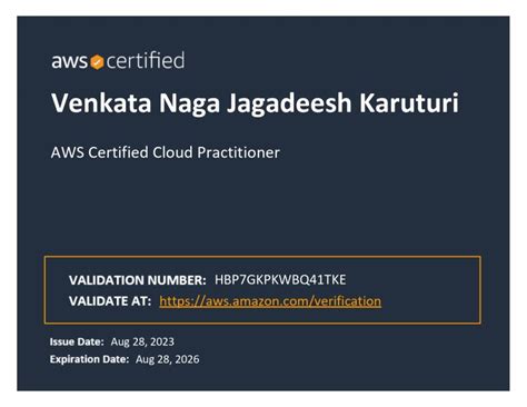 Jagadeesh Karuturi On Linkedin Awscertified Cloudcomputing Aws Certificationachievement
