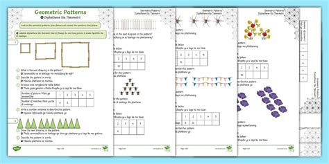 Grade 7 Geometric Patterns Sepedi Teacher Made Twinkl