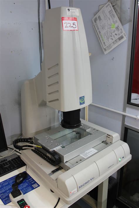 Micro Vu Vertex 251uc Vertical Single Camera Metrology Inspection Scope