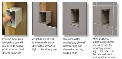 SLIDERBOX Adjustable Wall Box Assemblies Allied Moulded Products