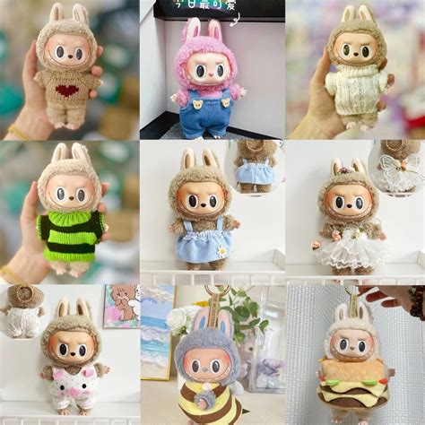 1 Preorder Labubu Clothing Suit 17 Cm Doll Set Key Chain Model There