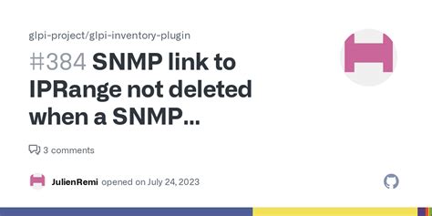 Snmp Link To Iprange Not Deleted When A Snmp Credential Is Deleted