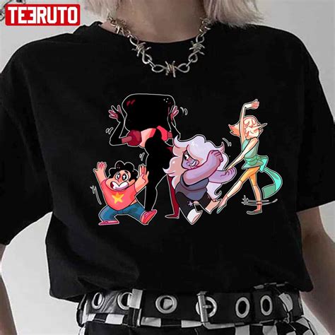 Dancing With Friend Steven Universe Unisex T Shirt Teeruto