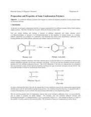 Polymer Lab Materials Science For Engineers Laboratory Experiment Preparation And
