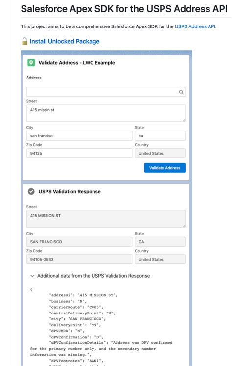 From Ryan Mercer Validate Shipping Addresses With The Usps Address Api” A Salesforce Flow