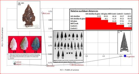 This Image Displays The Relative Euclidean Distances Between Six Groups Download Scientific